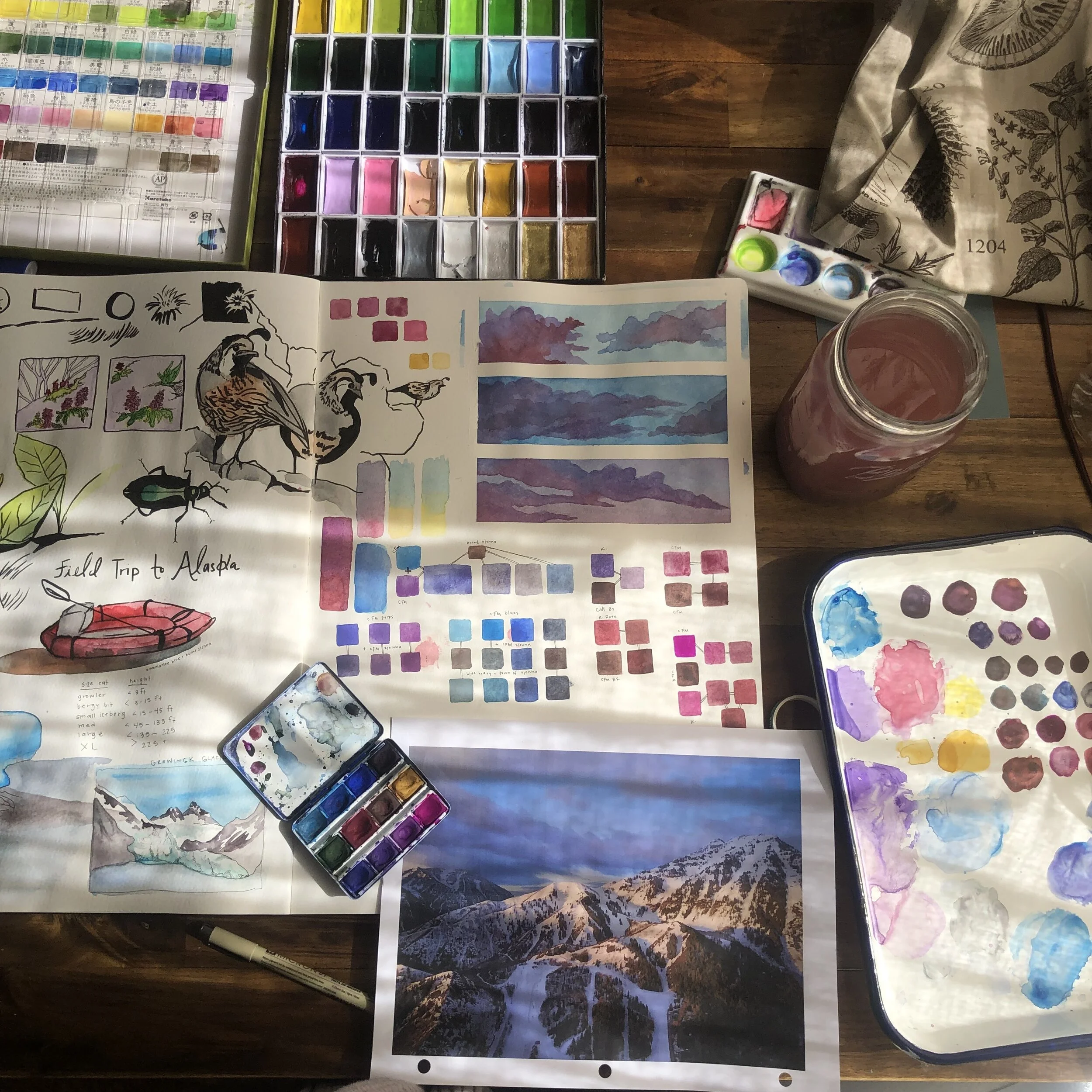 Sundance Resort Tips, Travel Guide and Watercolor Art — Kapowder Ink