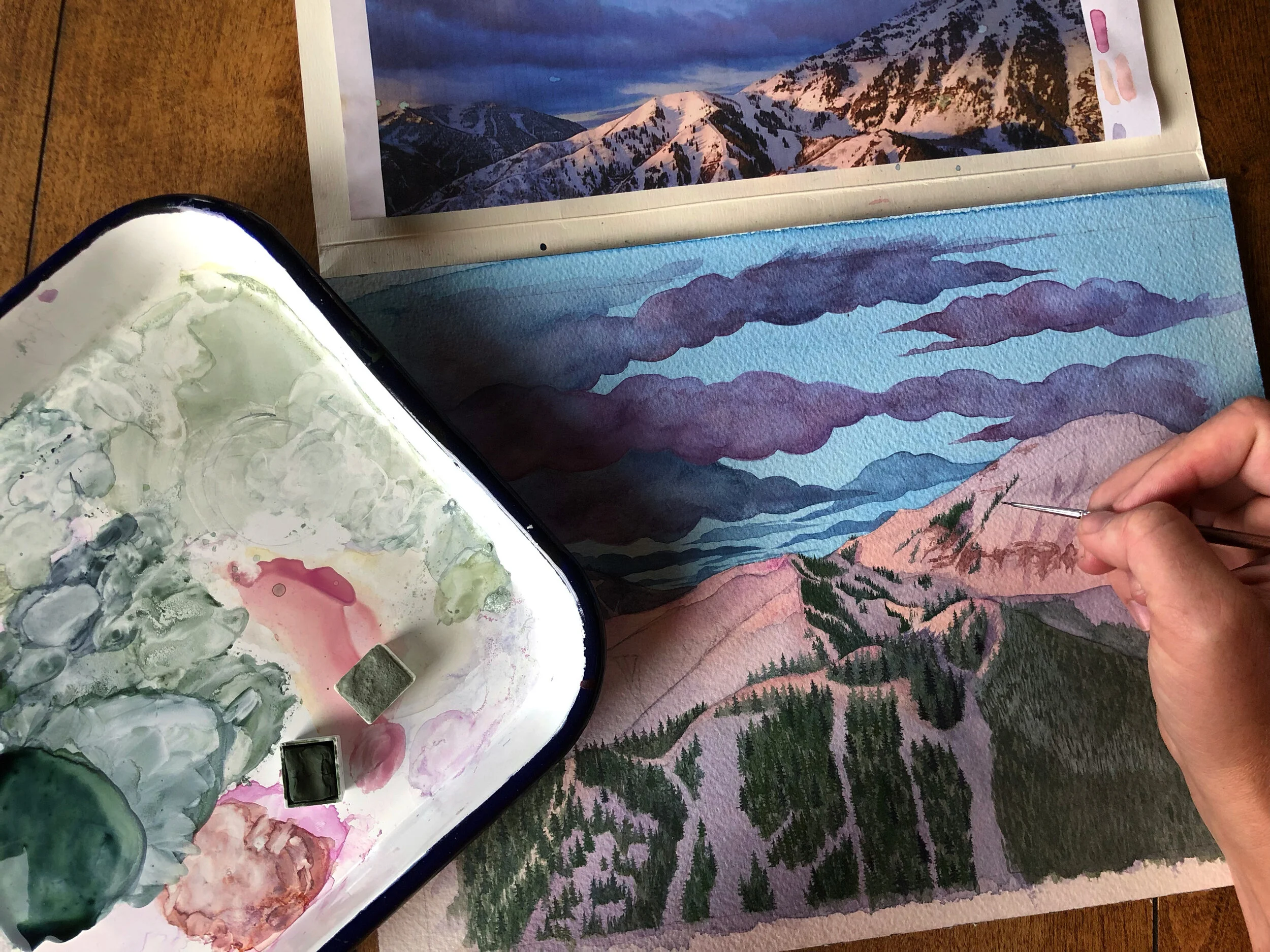 Sundance Resort Tips, Travel Guide and Watercolor Art — Kapowder Ink