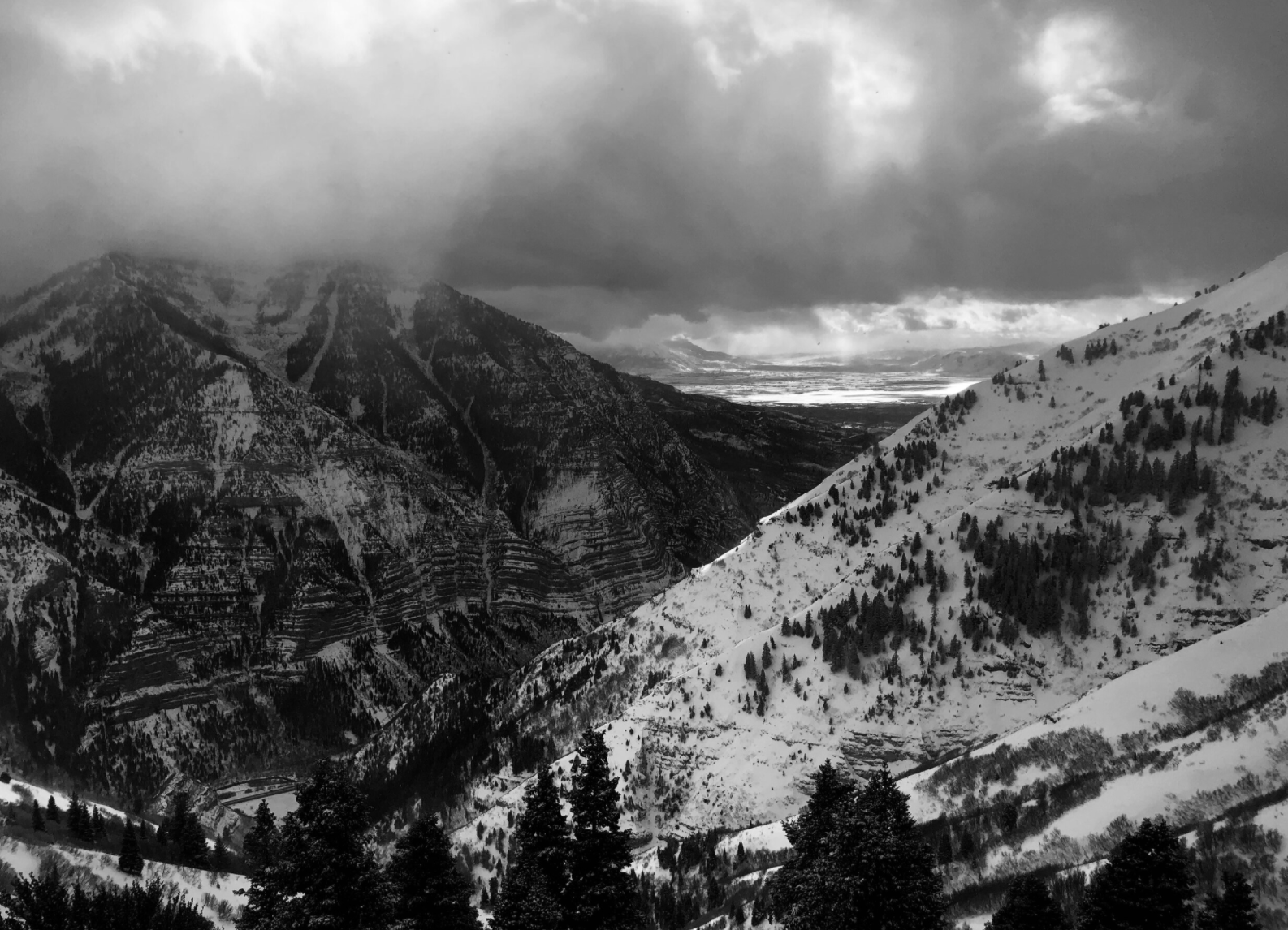Watercolor Painting of Sundance Resort and Mount Timpanogos. — Kapowder Ink