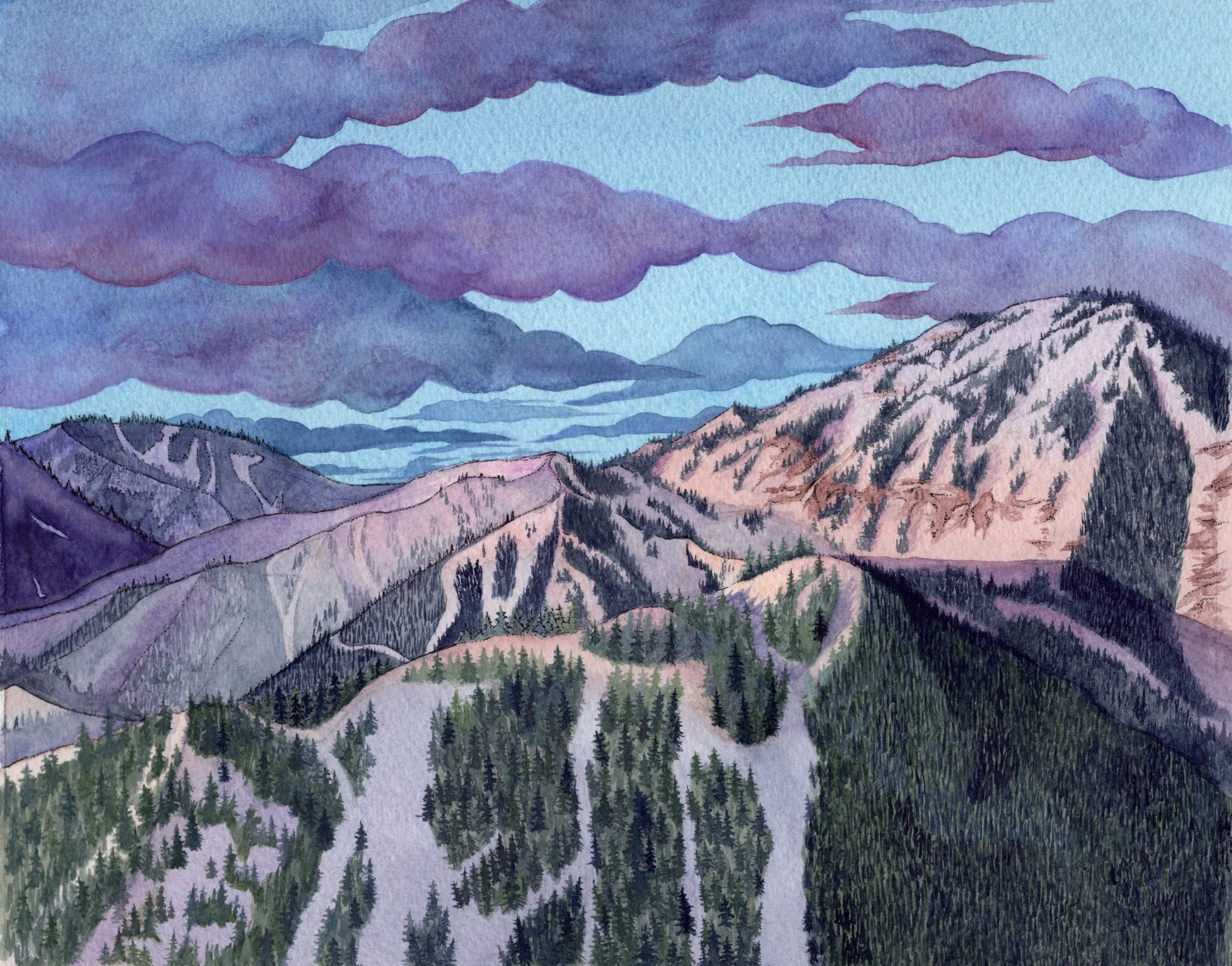 Sundance Resort Tips, Travel Guide and Watercolor Art — Kapowder Ink