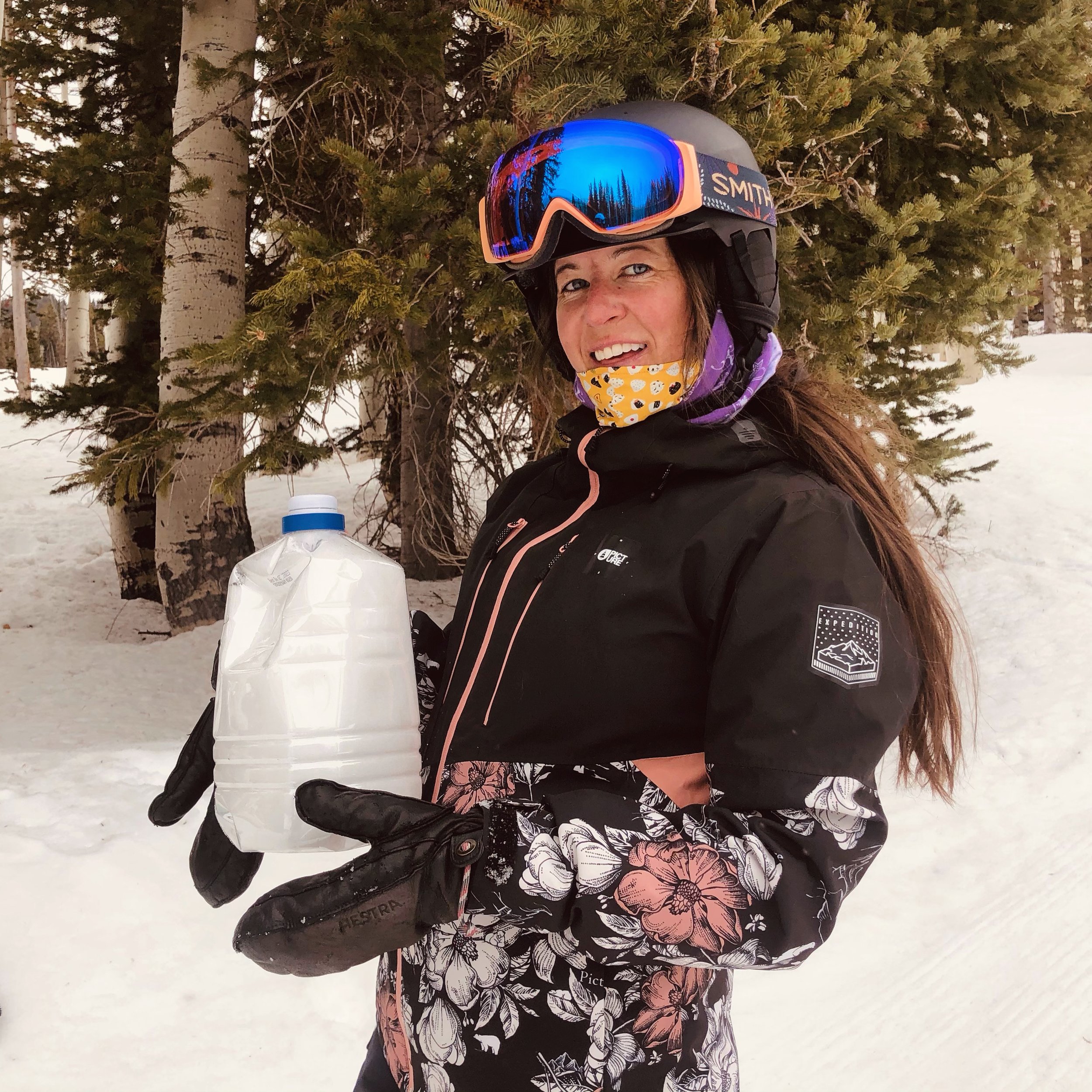 Watercolor painting of Alta Ski Area's quintessential run, Alf's High ...