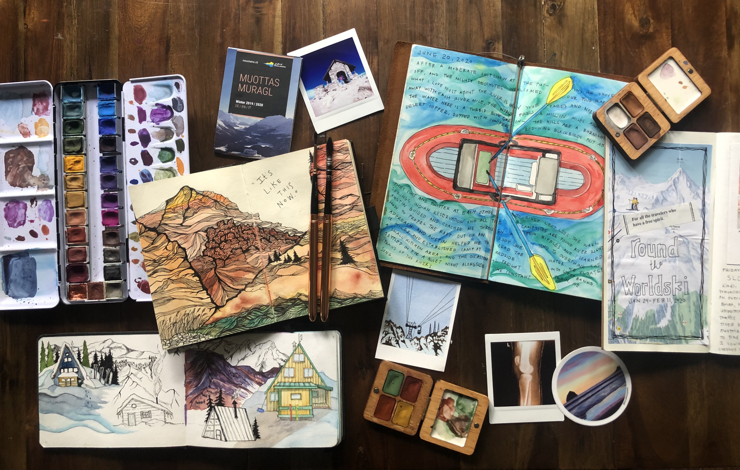 Clever and Fun Ideas for Artists With Travel Journals — Kapowder Ink