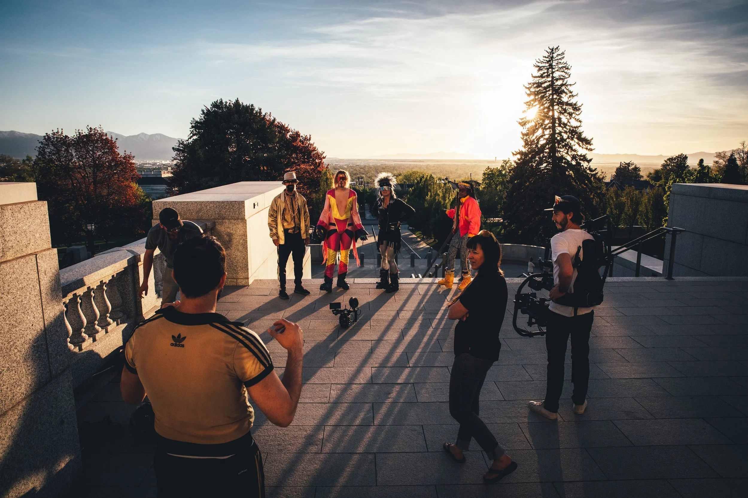 Behind the scenes on a Pit Viper and Look Binding video shoot ...