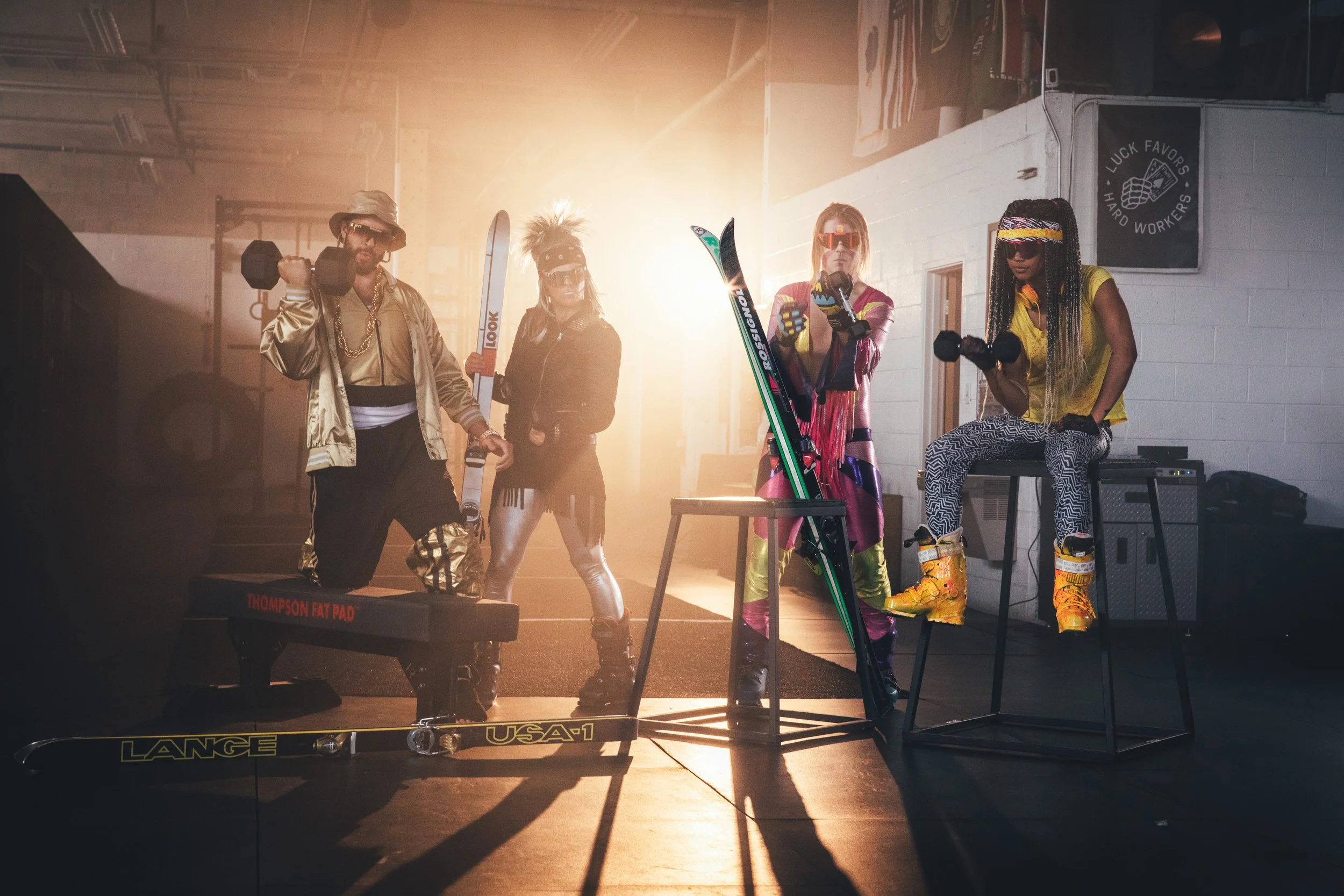 Behind the scenes on a Pit Viper and Look Binding video shoot ...