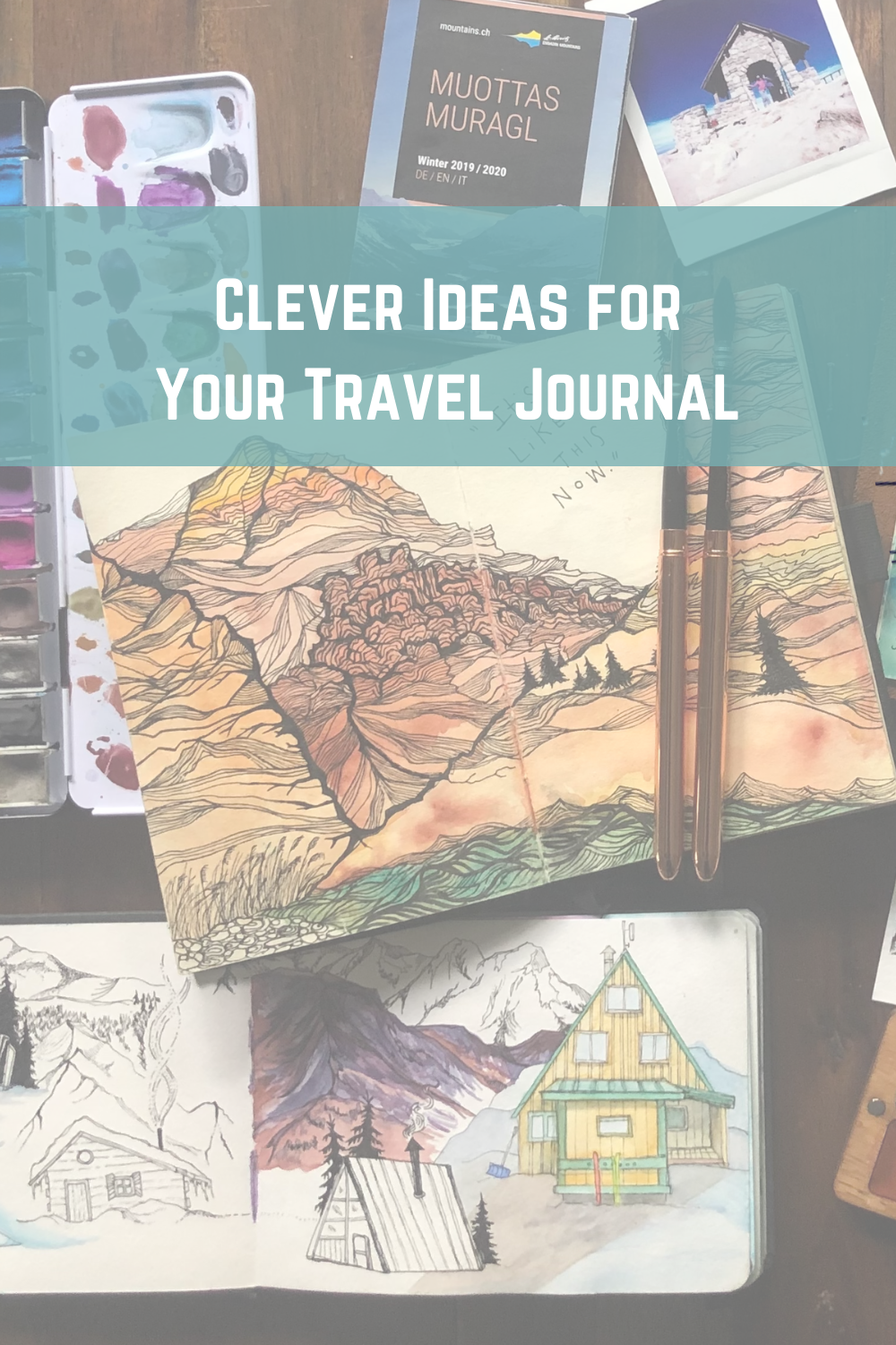 Clever and Fun Ideas for Artists With Travel Journals — Kapowder Ink