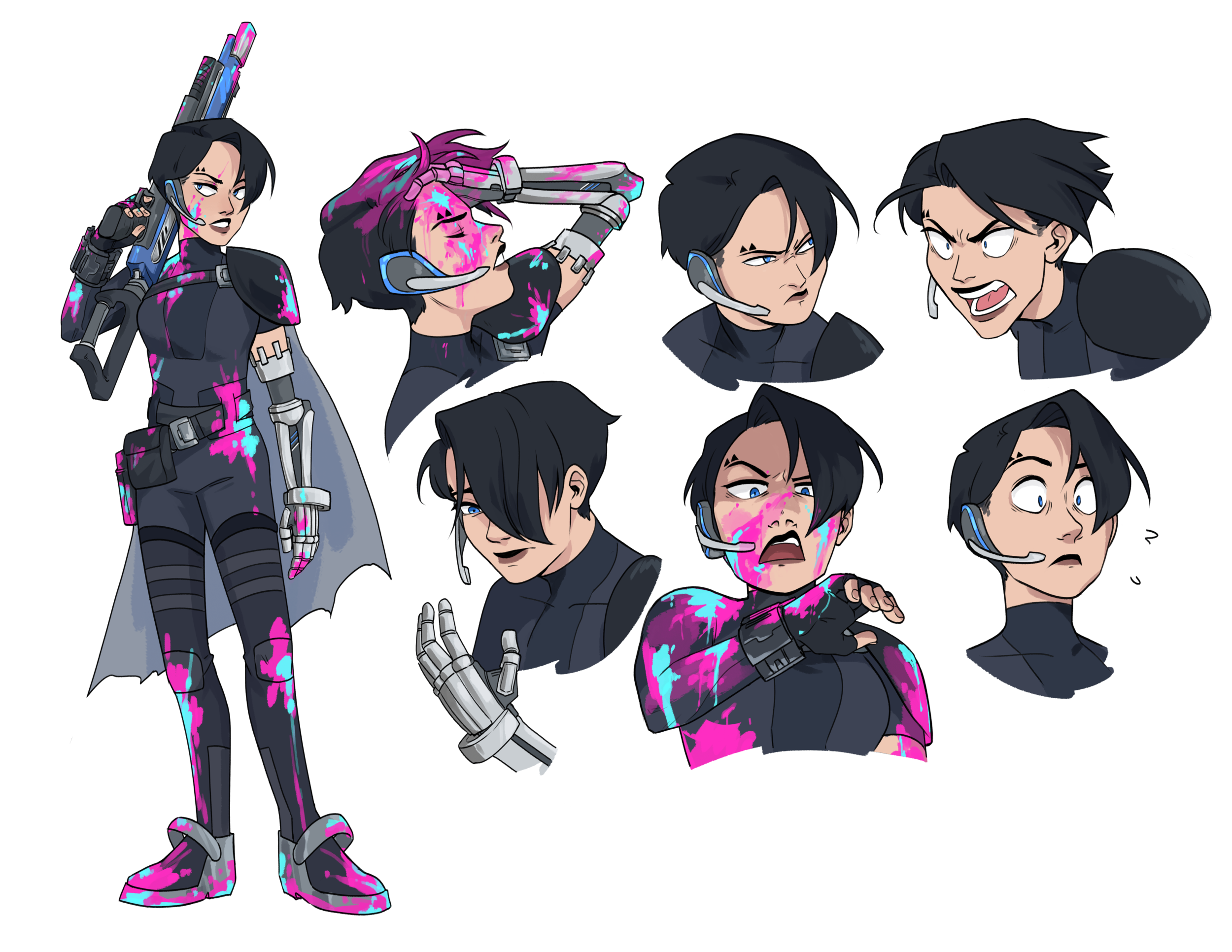 Character Design — Melina Caron