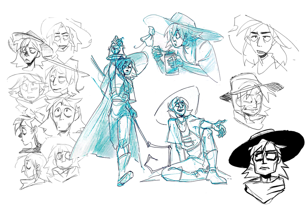 Character Design — Melina Caron