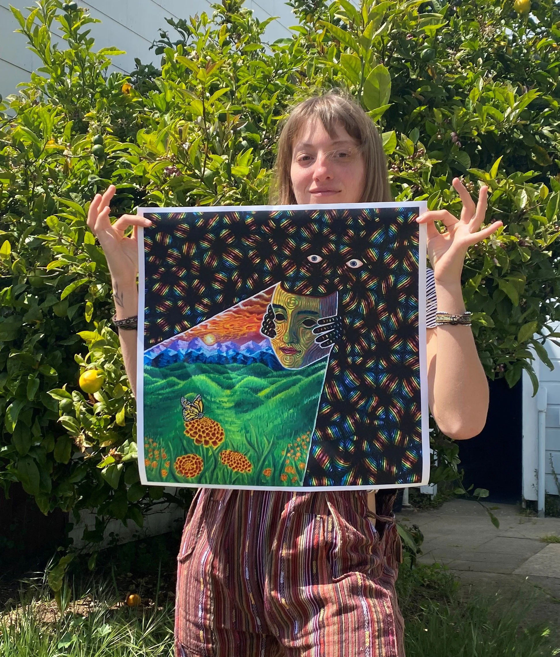 The Mask Paper Prints — Rozzi Roomian