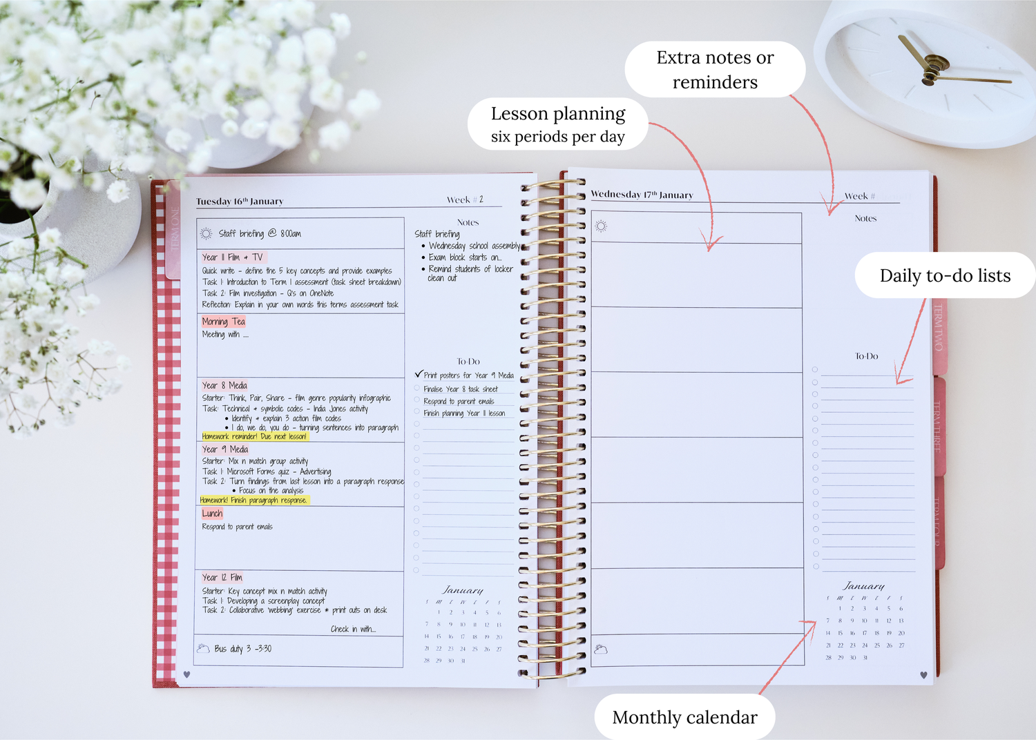 Australian Teacher Planners - The Daily Planner