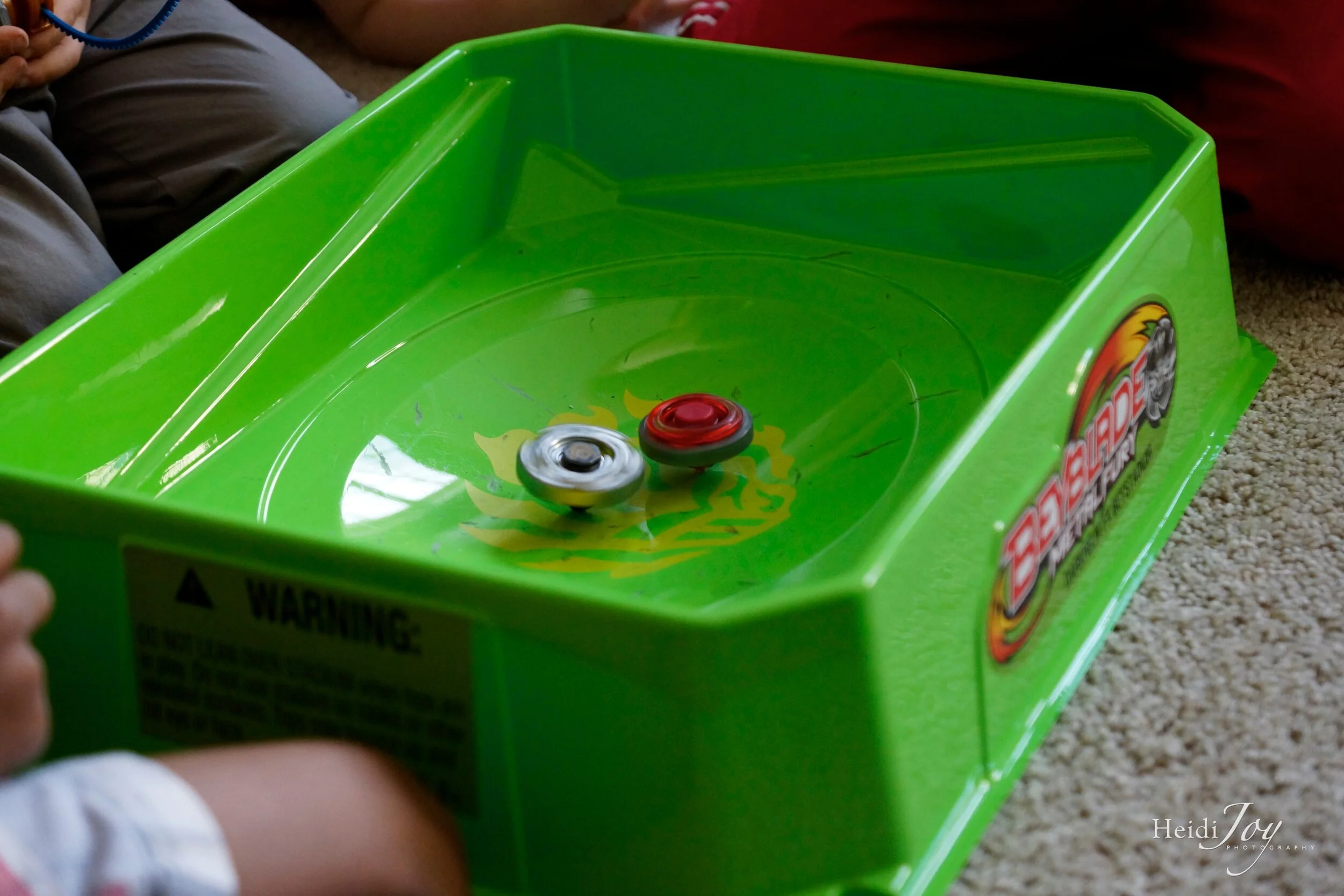 Beyblade Birthday Battle — with Heidi Joy