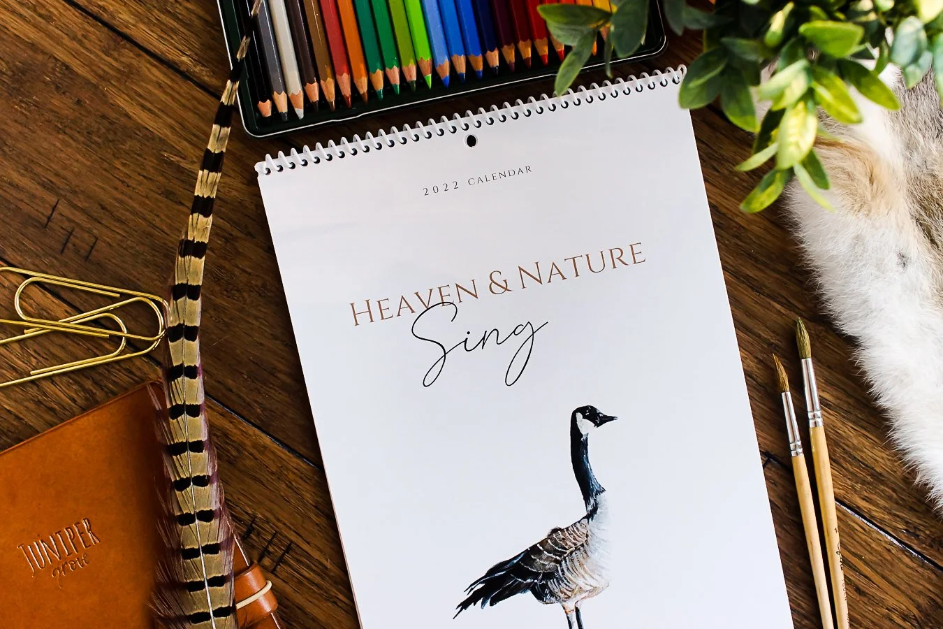 4 Seasons Inspired by Nature - 2022 Calendar — with Heidi Joy