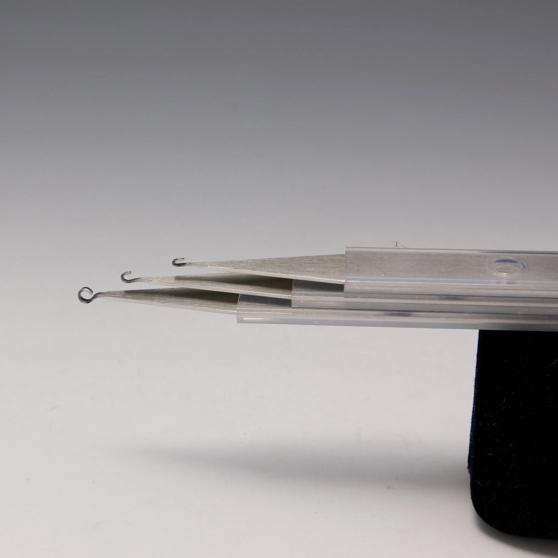 A choice of 2 out of 11 with Silicone Sleeves Stainless Steel Pottery Trimming/Chattering Tools ...