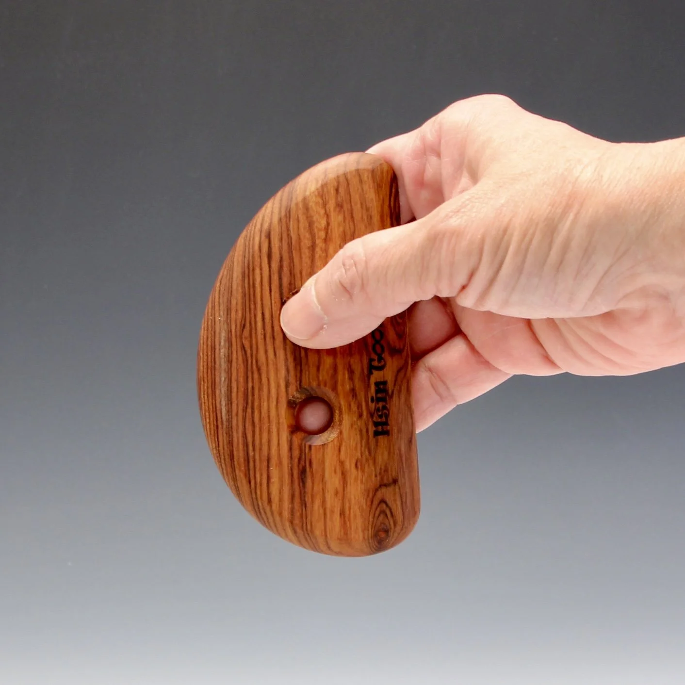 A 3" Mopane Wooden Round Rib for Throwing Perfect Bowls and Mugs by ...