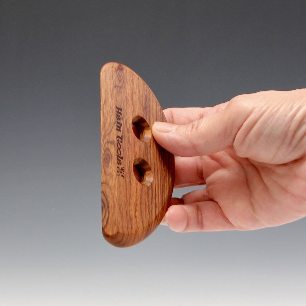 A 3" Mopane Wooden Round Rib for Throwing Perfect Bowls and Mugs by ...