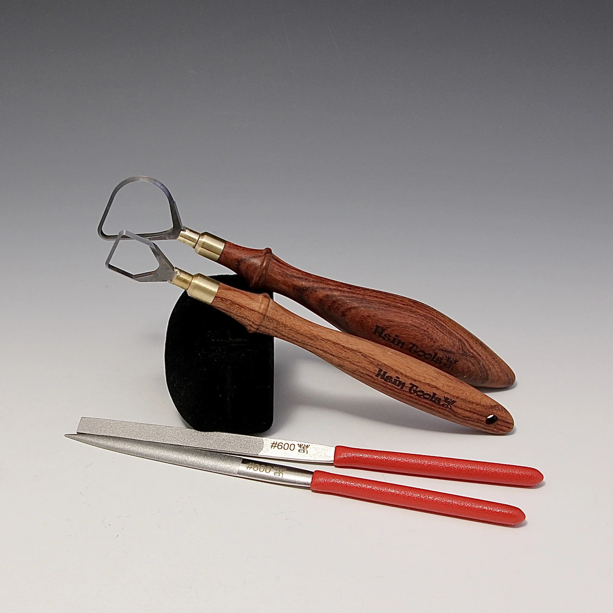 7-Shaped Tungsten Carbide Open Loop Tool with Oval Rosewood Handle and ...
