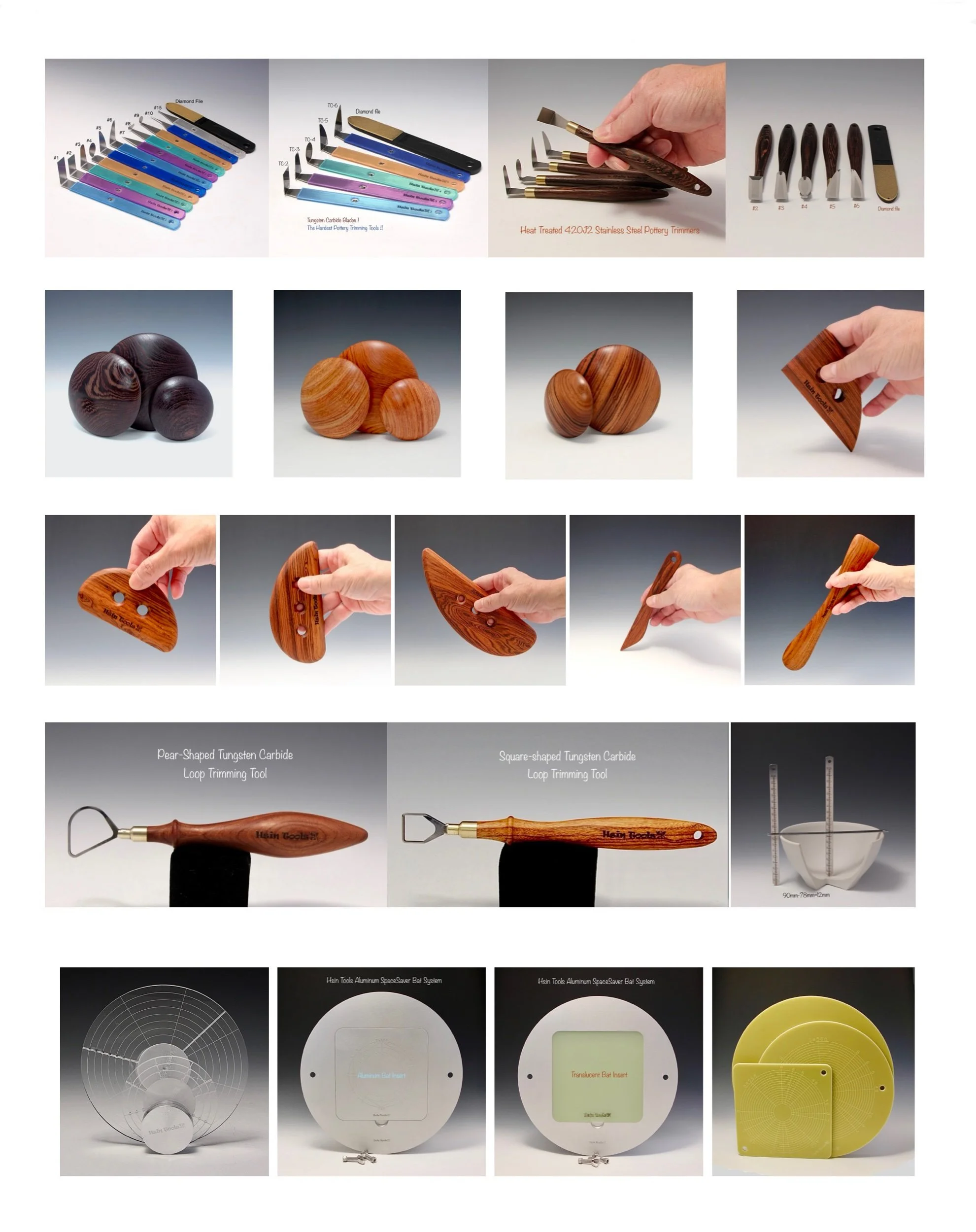 Clay Tools Names And Pictures And Uses