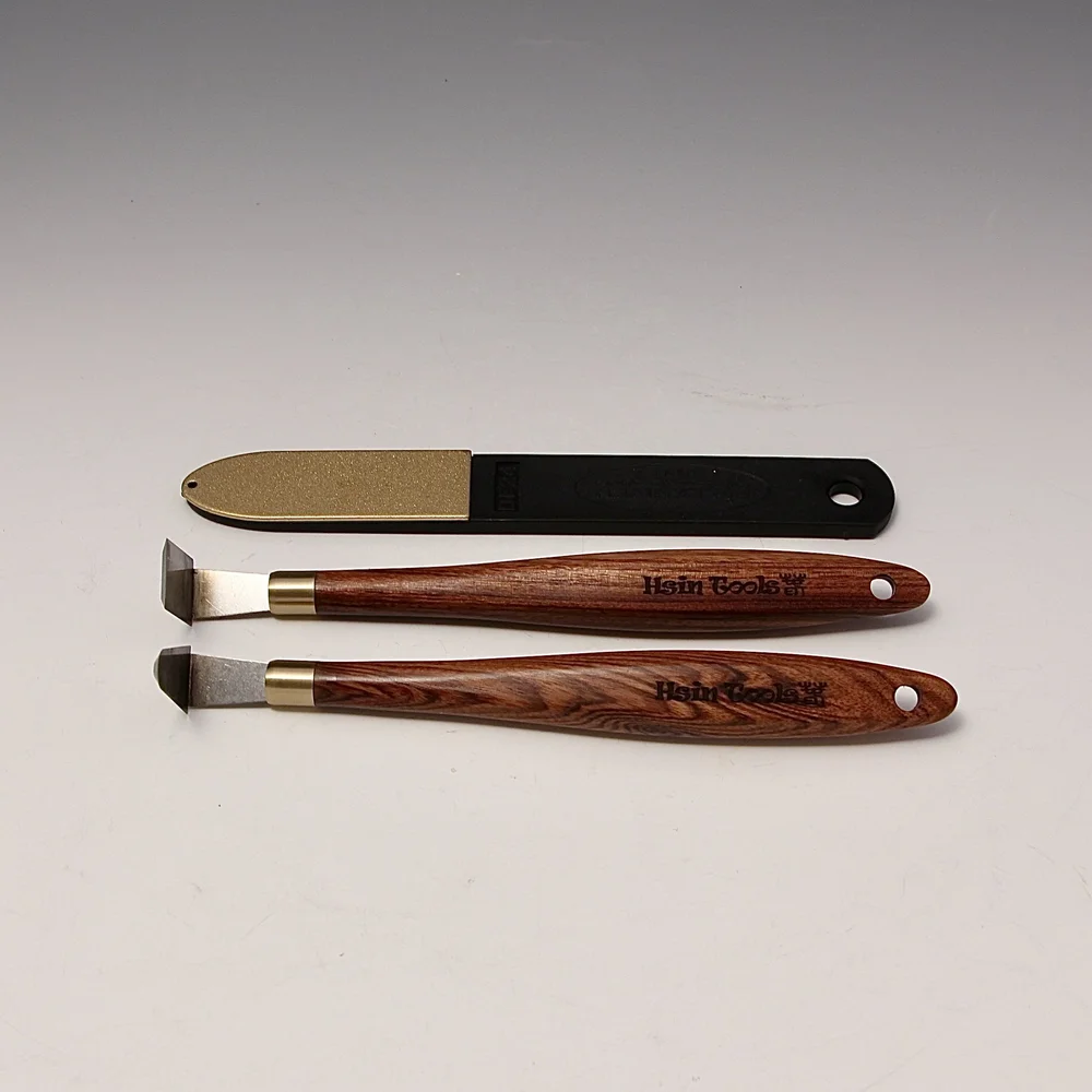 A set of 2 Tungsten Carbide Loop Tool (Pear and Square Shaped) with ...