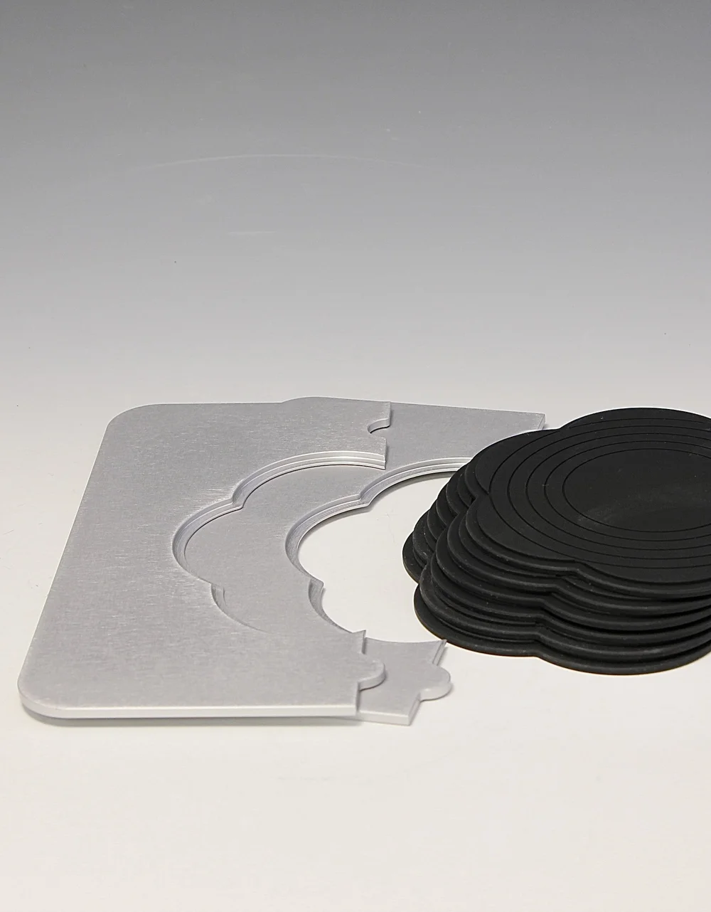 3 Square Hsin Tools SpaceSaver Translucent Bats with Decoration Mark ...