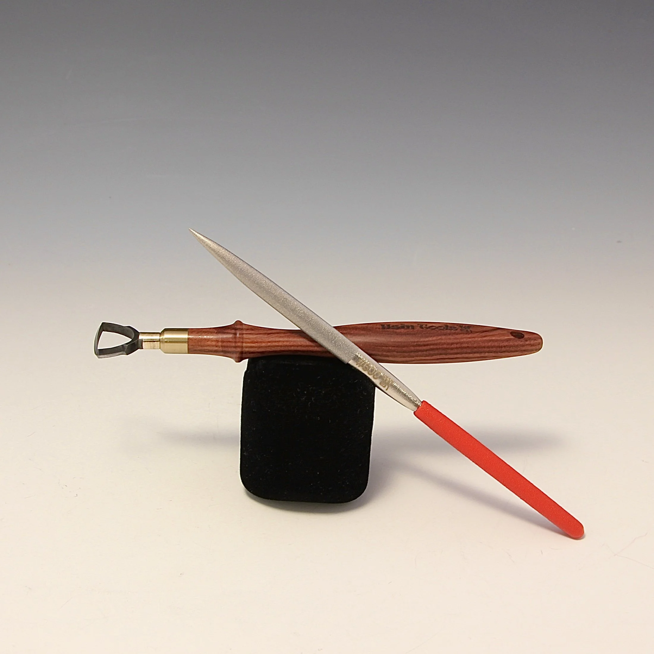 7-Shaped Tungsten Carbide Open Loop Tool with Oval Rosewood Handle~ The ...