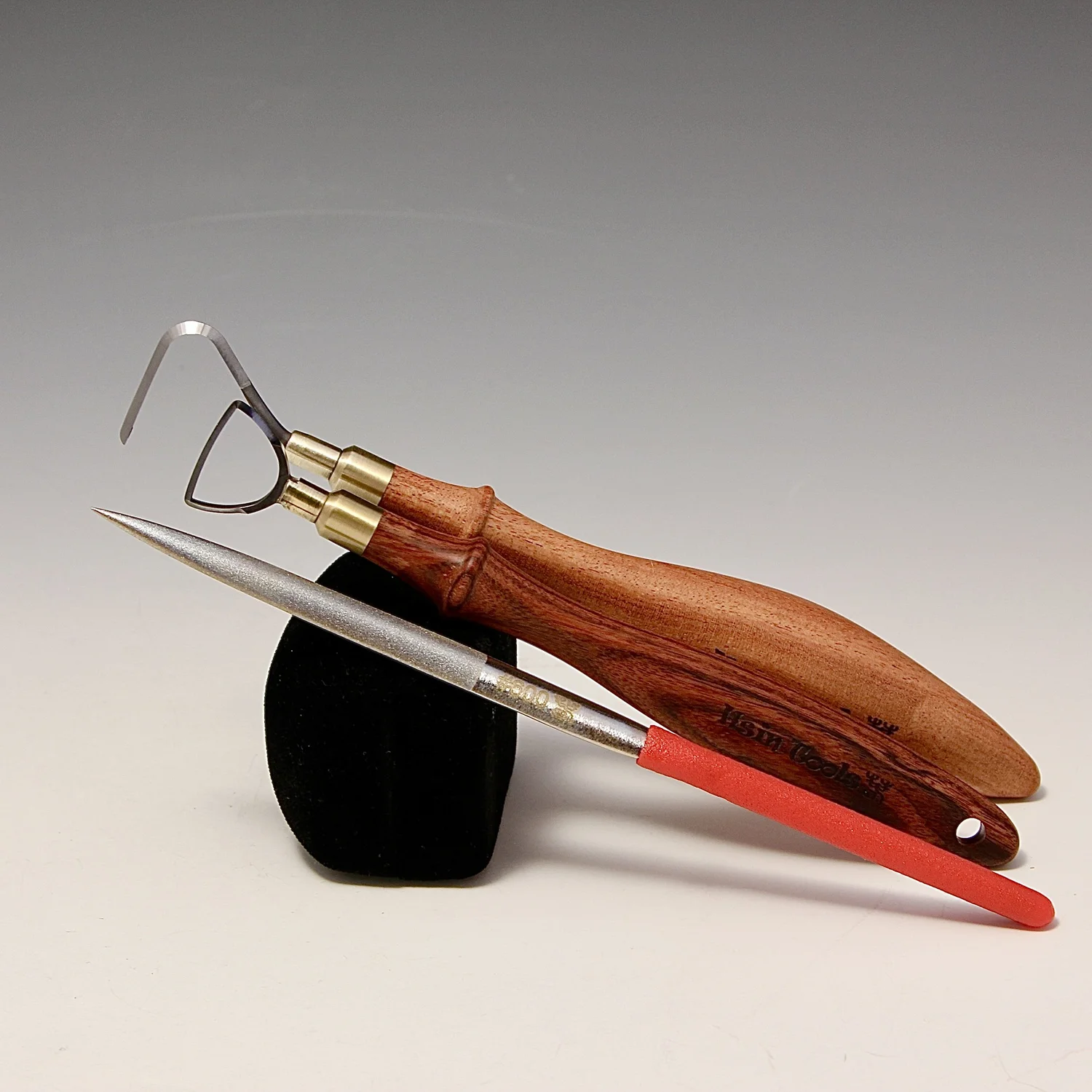 7-Shaped Tungsten Carbide Open Loop Tool with Oval Rosewood Handle~ The ...