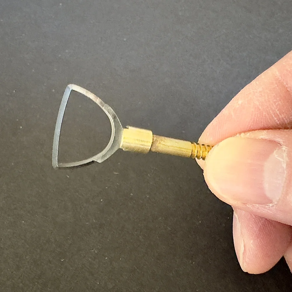 7-Shaped Tungsten Carbide Open Loop Tool with Oval Rosewood Handle~ The ...