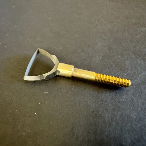 7-Shaped Tungsten Carbide Open Loop Tool with Oval Rosewood Handle~ The ...