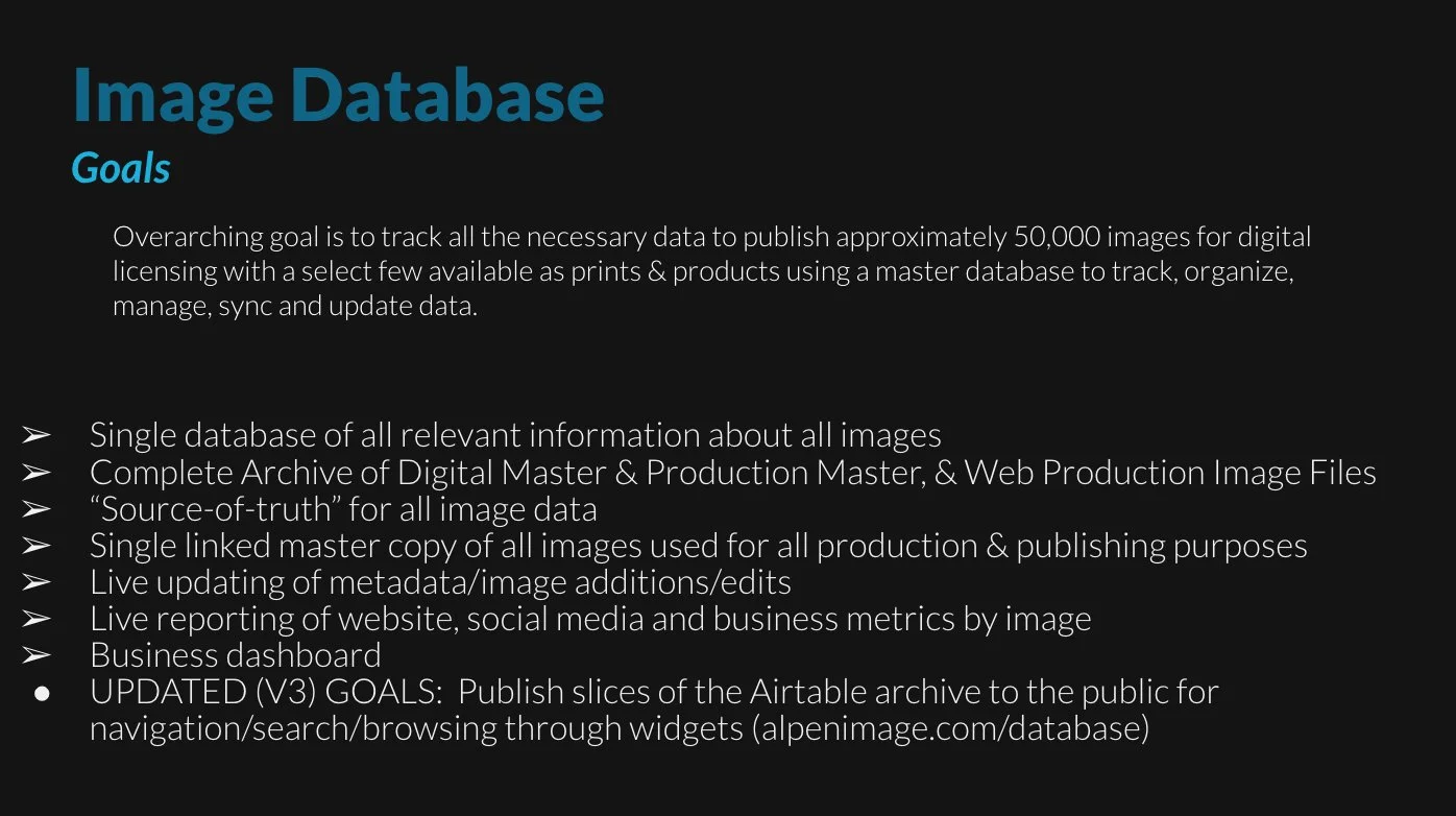 How (and why) we built the Image Database — AlpenImage