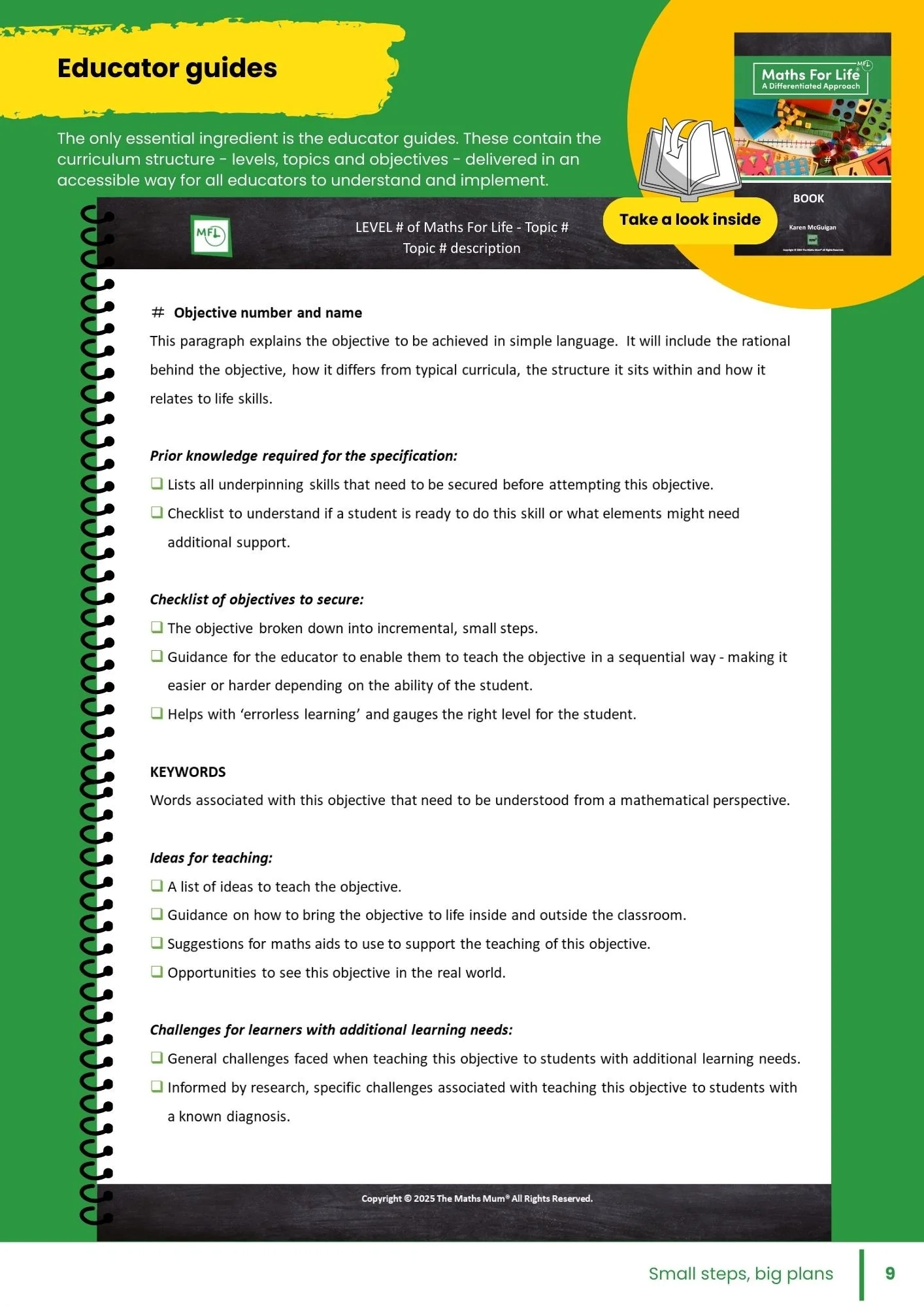 Maths For Life - A Differentiated Approach®