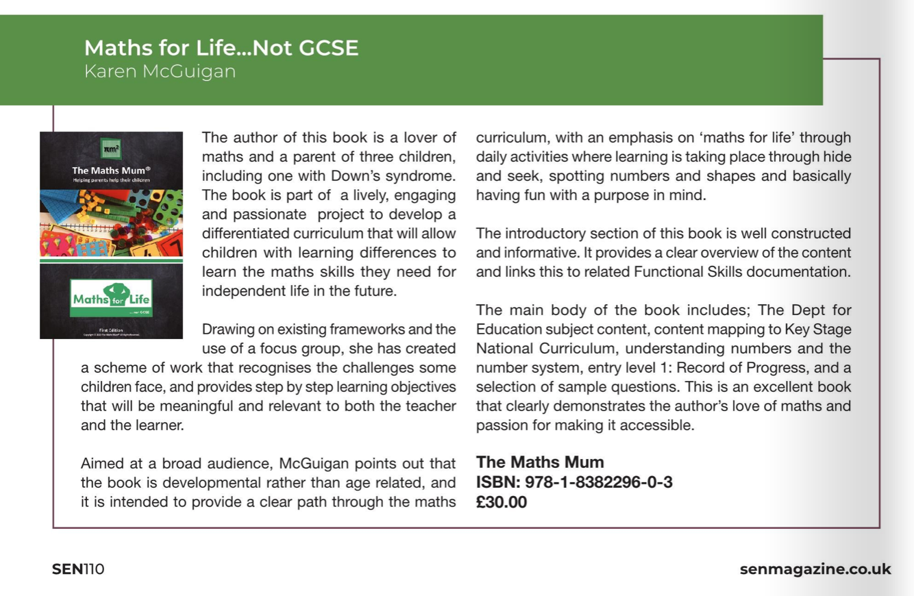 Maths For Life - A Differentiated Approach®