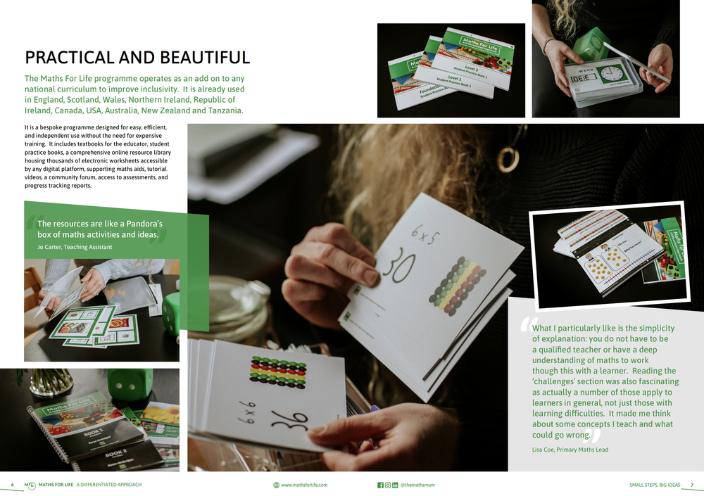 Maths For Life eBrochure — Maths for Life