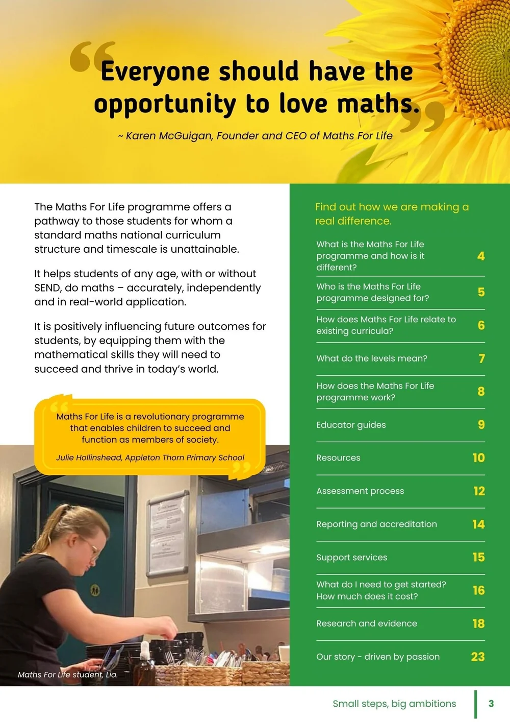 Maths For Life - A Differentiated Approach®