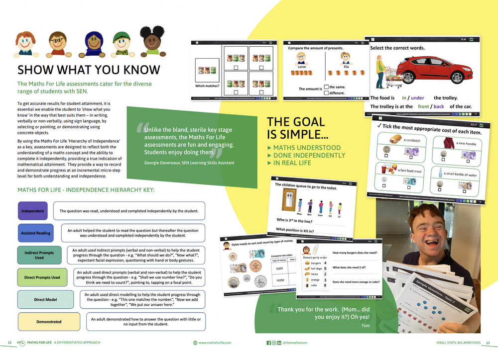 Maths For Life eBrochure — Maths for Life
