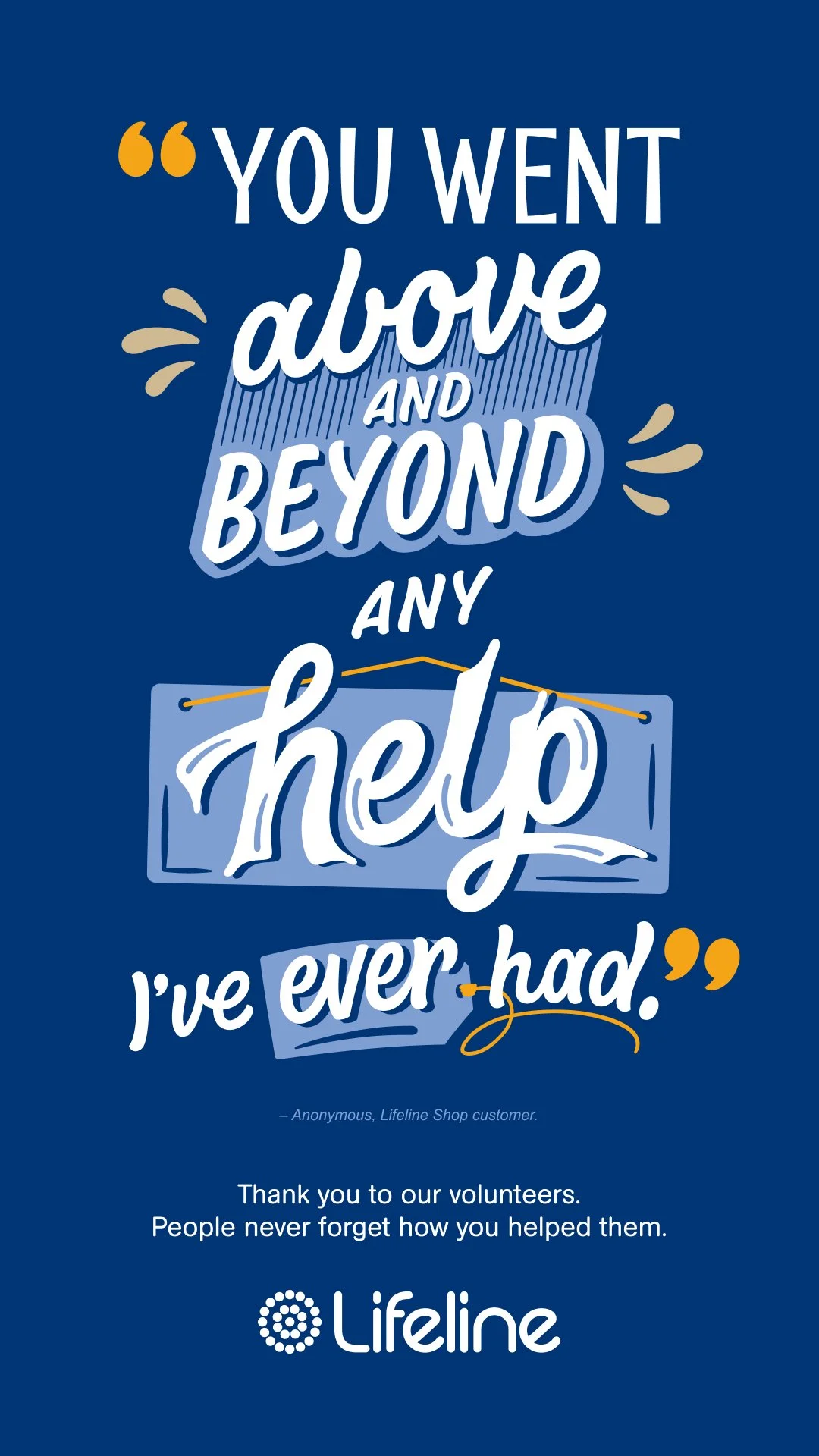 Lifeline Australia — Campaign Lettering — Casey Schuurman — Design and ...