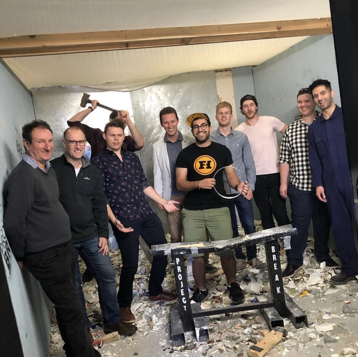 Project Break | Adelaide Smash Room & Axe Throwing