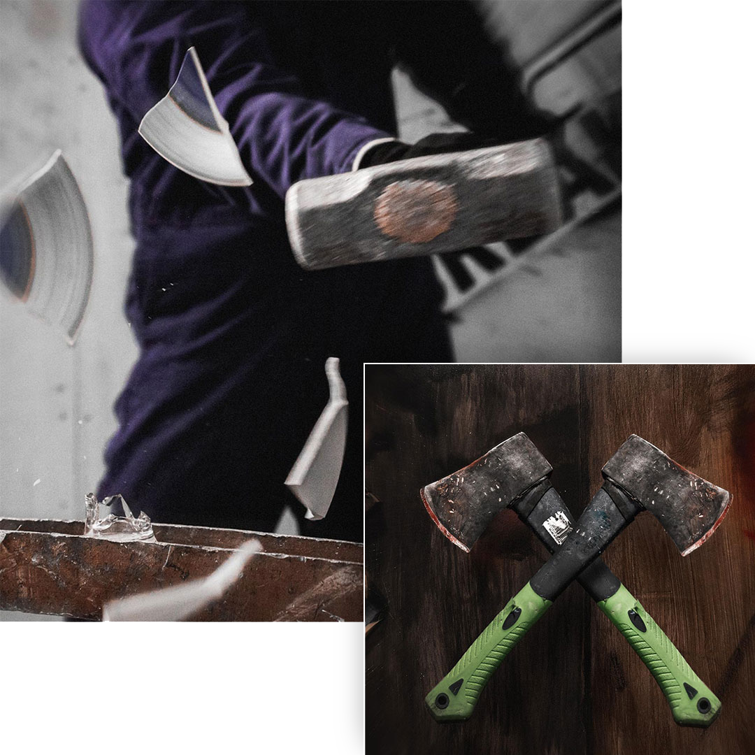 Project Break | Adelaide Smash Room & Axe Throwing