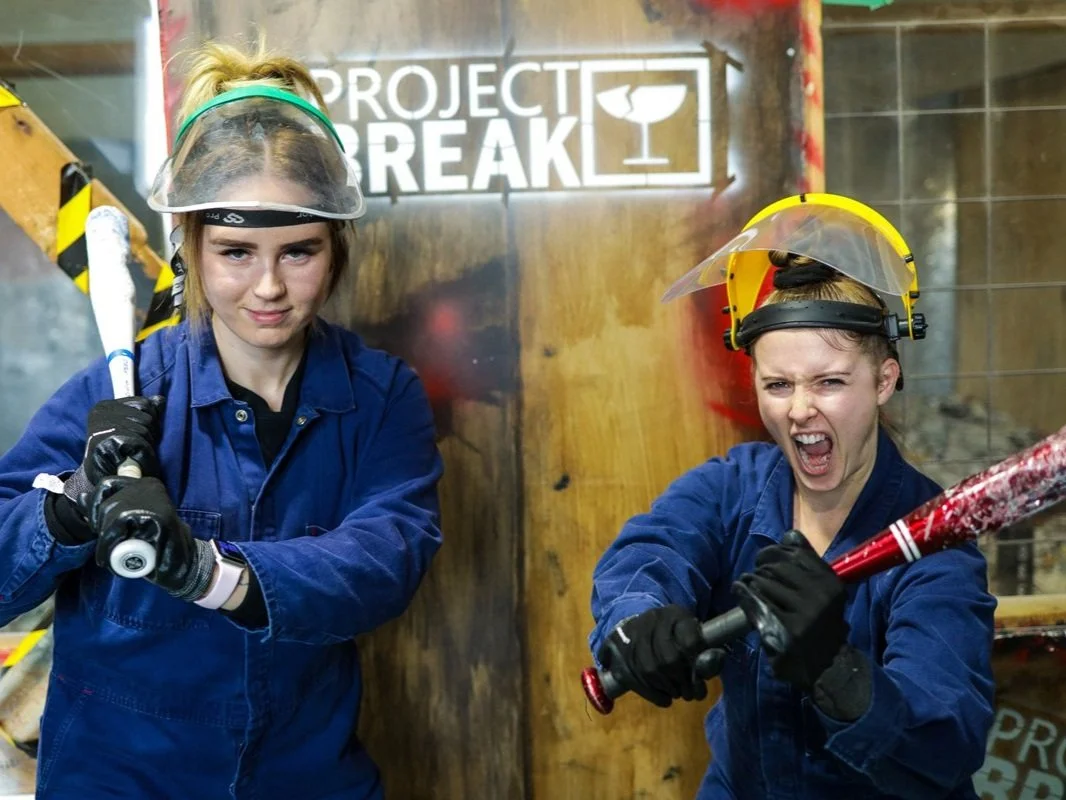 Project Break | Adelaide Smash Room & Axe Throwing