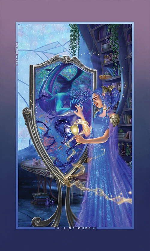 The Suit of Cups — Color Tarot Project