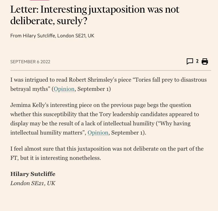 My 15 letters in the FT! — TigTech