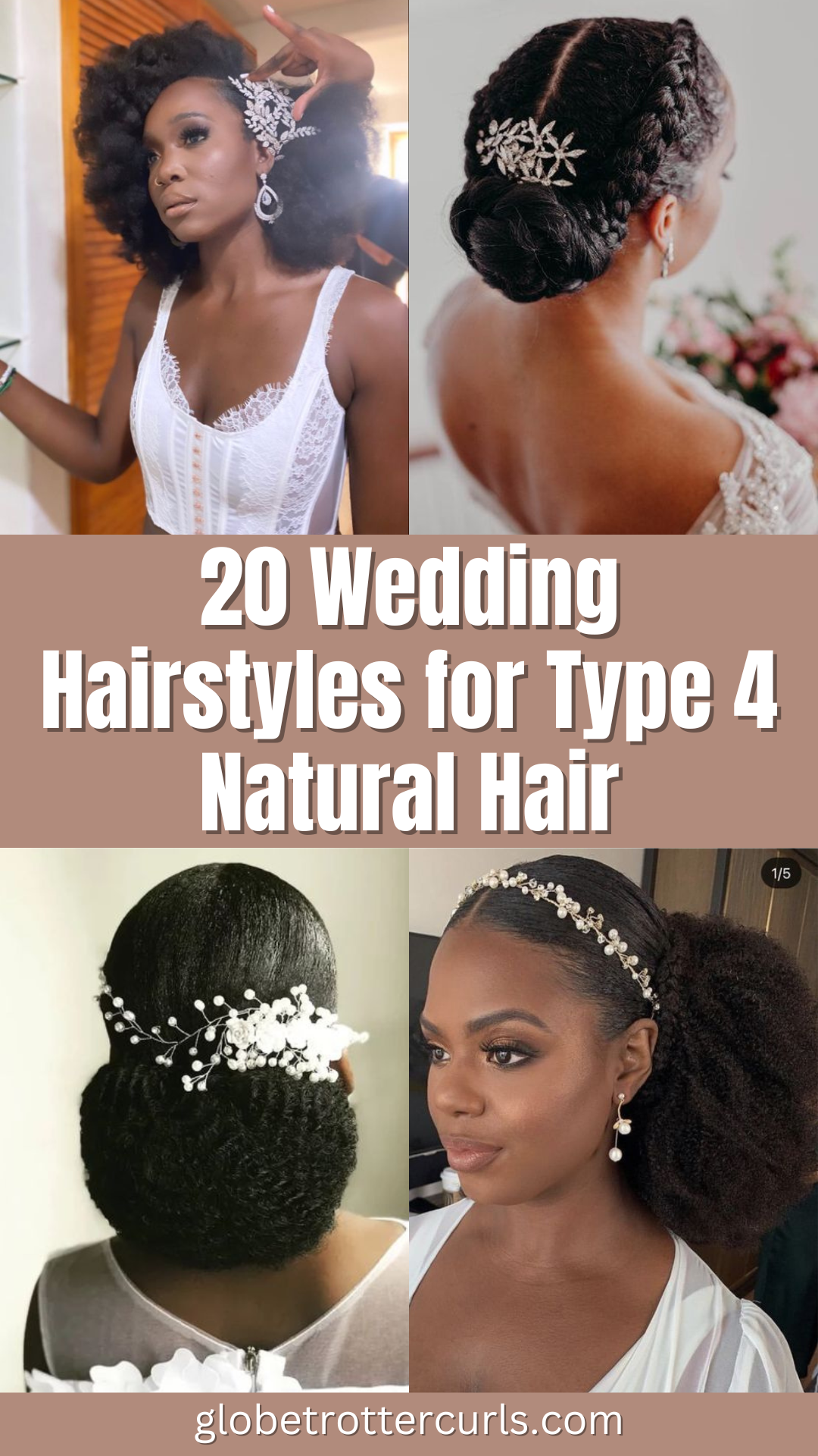 20 Wedding Hairstyles for Type 4 Natural Hair — The Peach Passport