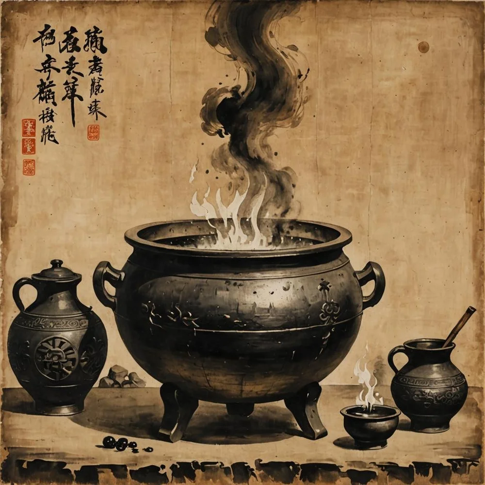 MEDITATIONS: I CHING; THE BOOK OF CHANGES, CANTO FIFTY — Wild Isle ...