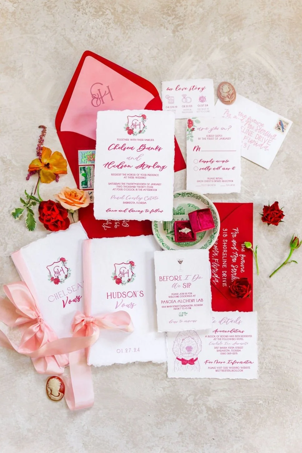 Slate and Brush - Watercolor Wedding Invites and Paper Goods