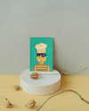 Set of 4 Mini Art Cards (Postcard Set) — What Tess Makes