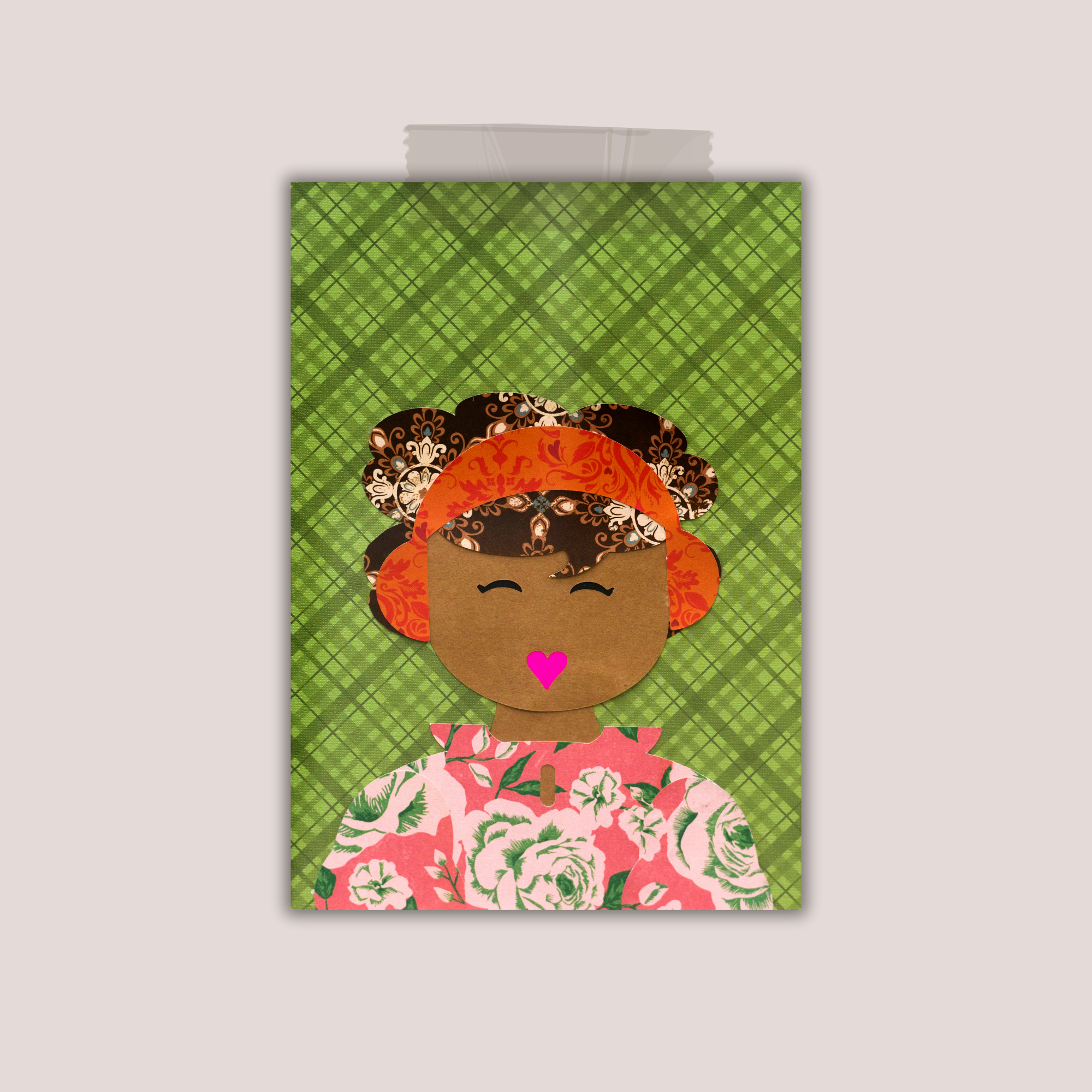 Flourish Mini Art Card (Postcard) — What Tess Makes