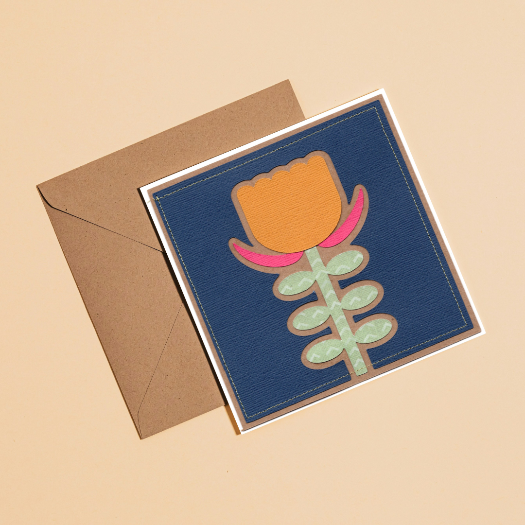 Flower Lavender Card — What Tess Makes