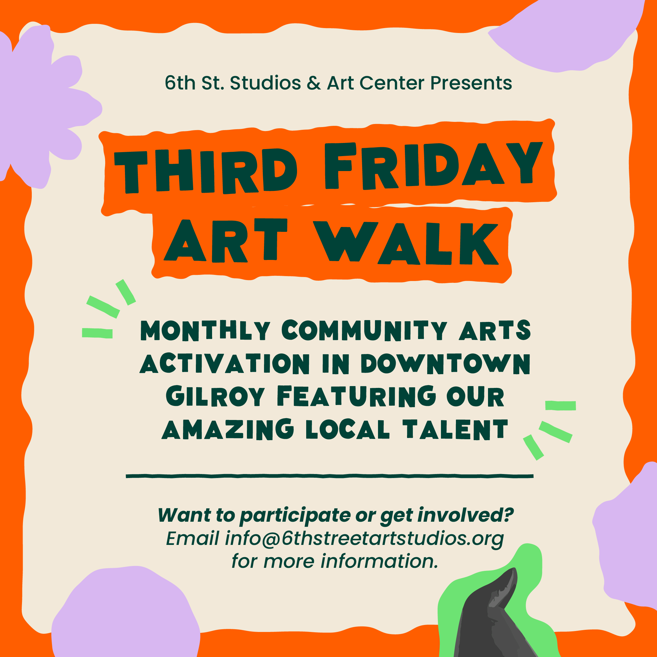ART WALK — 6th Street Studios & Art Center