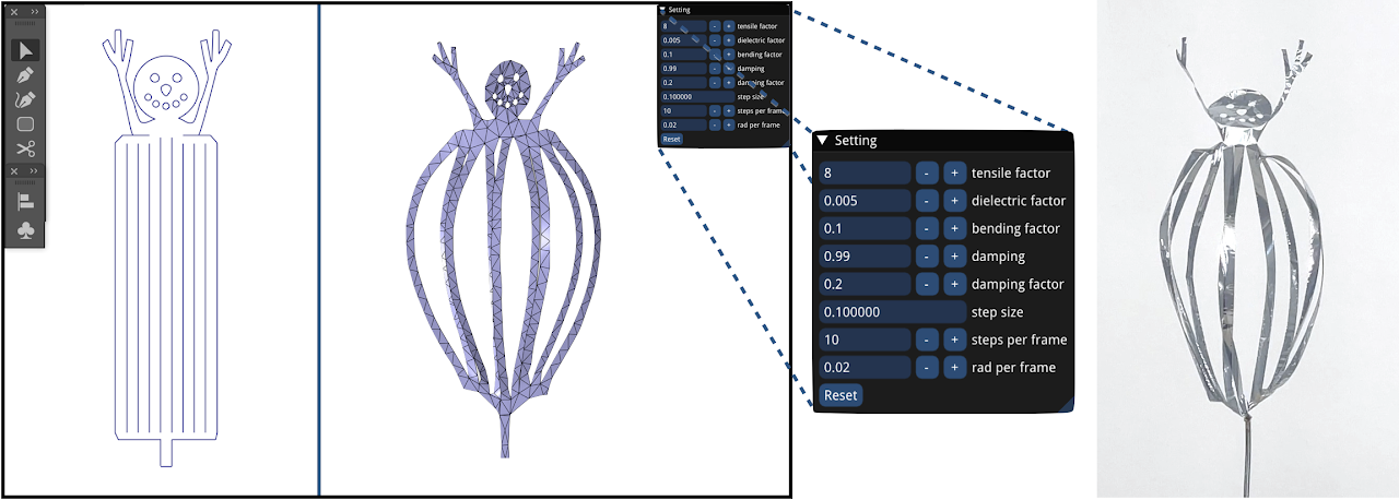 ElectriPop: Low-Cost, Shape-Changing Displays Using Electrostatically ...