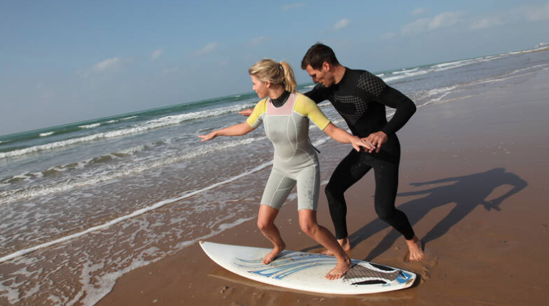 surf lessons, surfing, spanish point, surf school