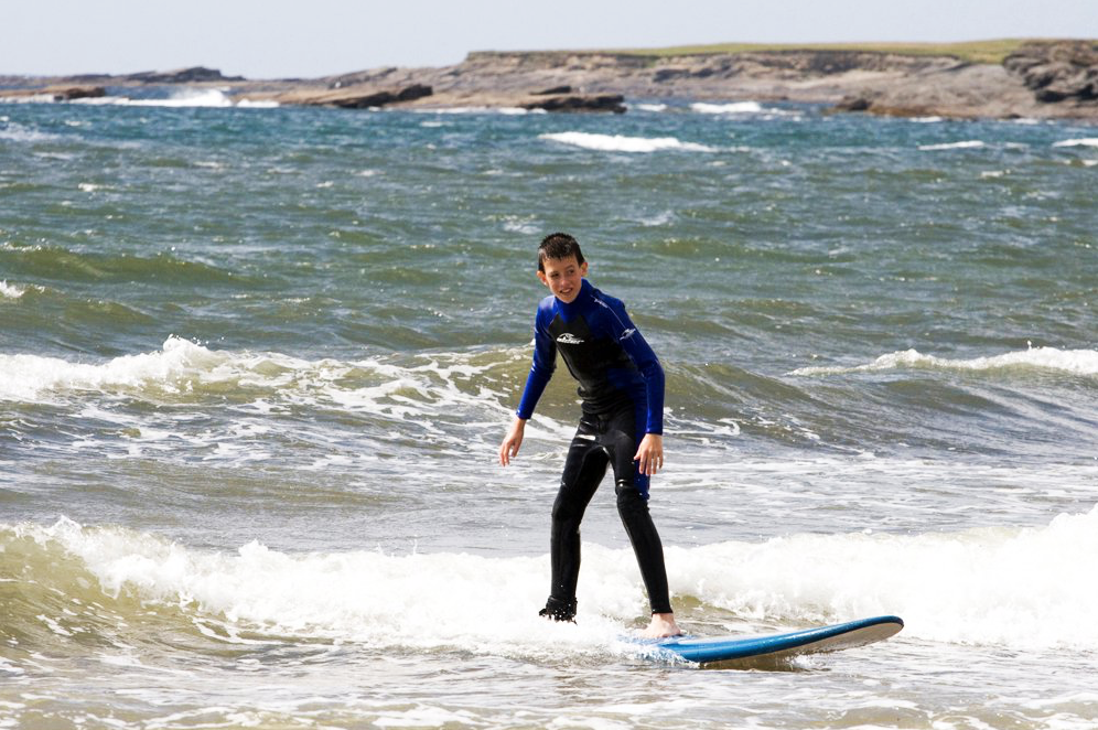 surf lessons, surfing, spanish point, surf school