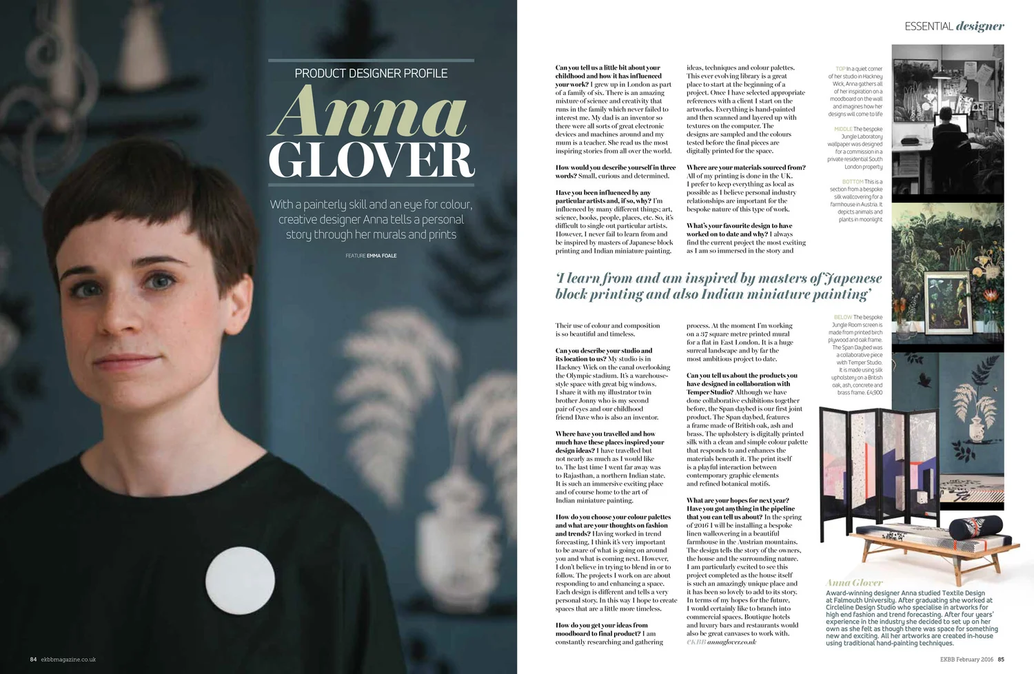 Press — Anna Glover