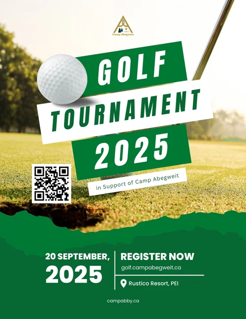 Reminder: Golf Tournament 2025 — Camp Abegweit